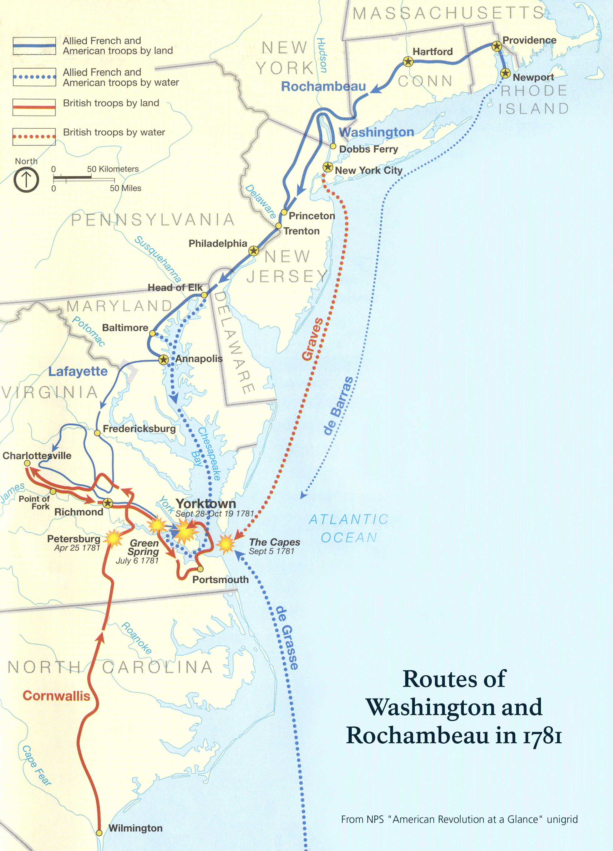 The Washington-Rochambeau Revolutionary Route – Benevento's History Blog
